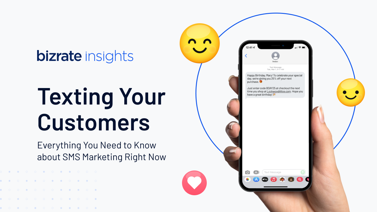 Texting Your Customers Infographic